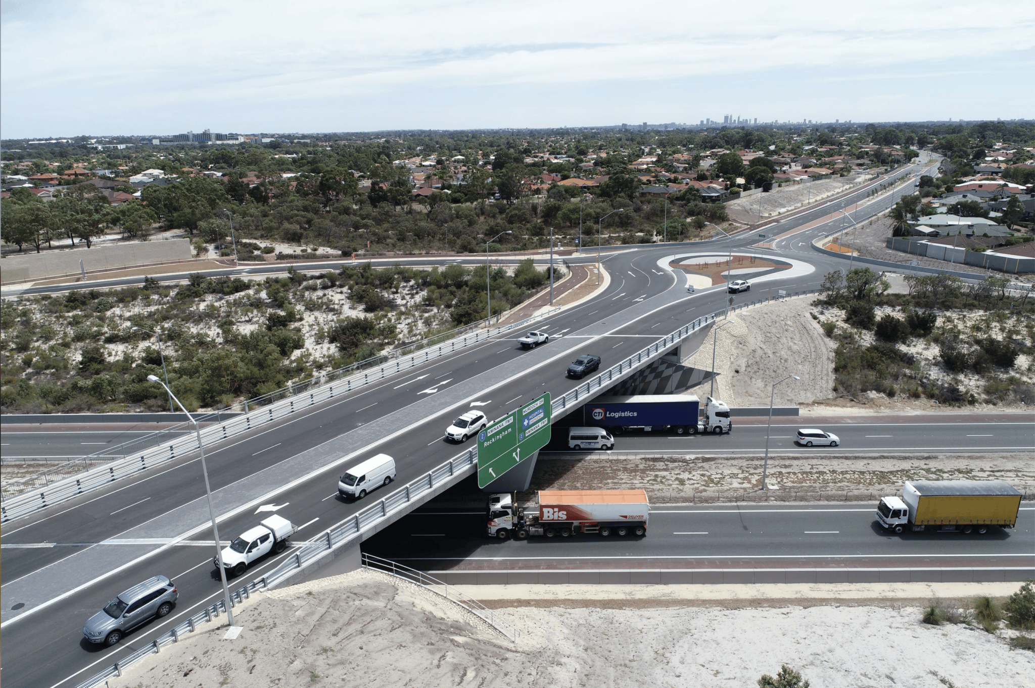 Perth's Karel Avenue upgrade nears completion