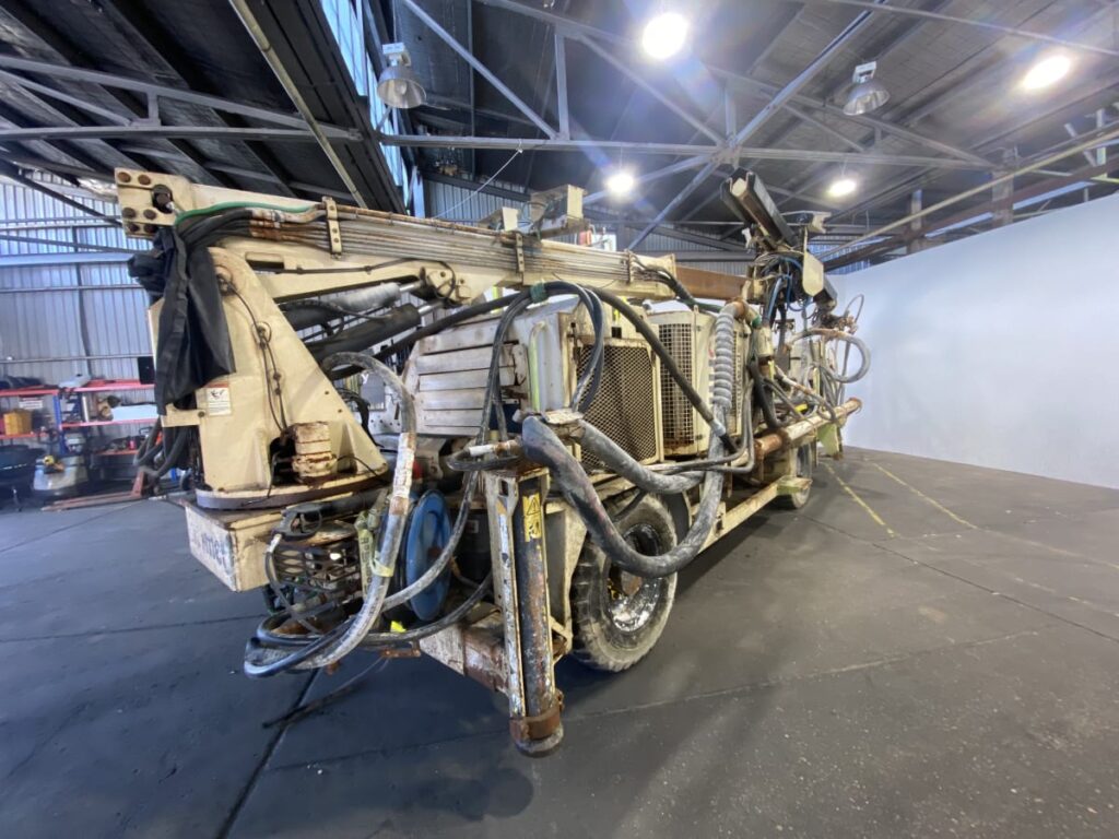 Normet 8100VC concrete shotcrete rigs on offer by Slattery Auctions ...