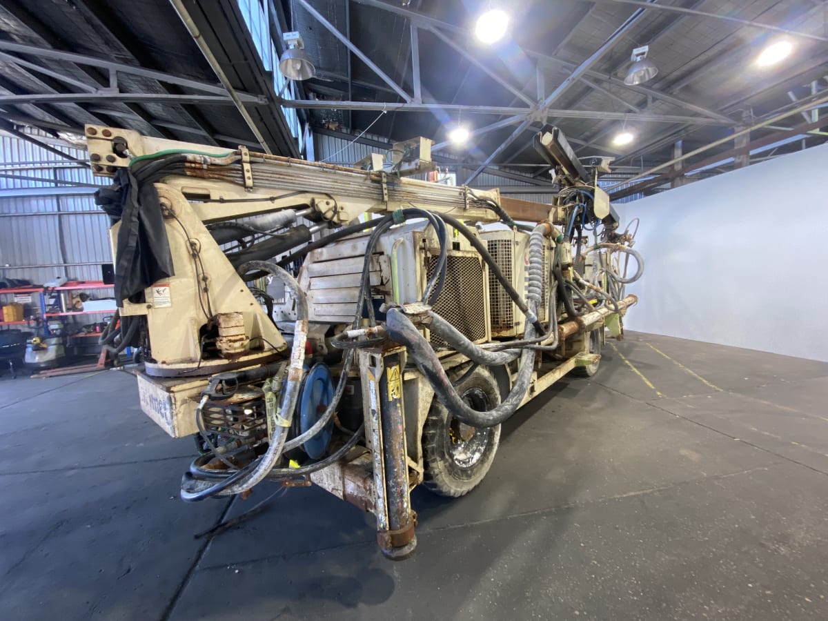 Normet 8100VC concrete shotcrete rigs on offer by Slattery Auctions ...