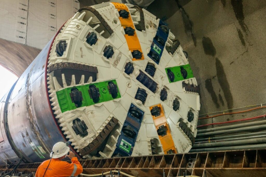 First of Brisbane Cross River Rail’s twin tunnels complete - Roads ...