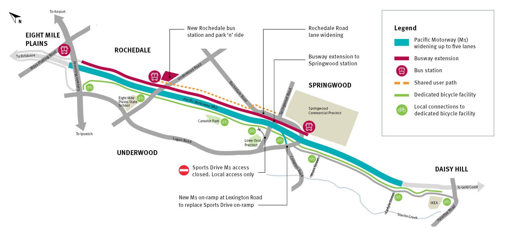 Bridges taking shape on $750M M1 Pacific Highway upgrade
