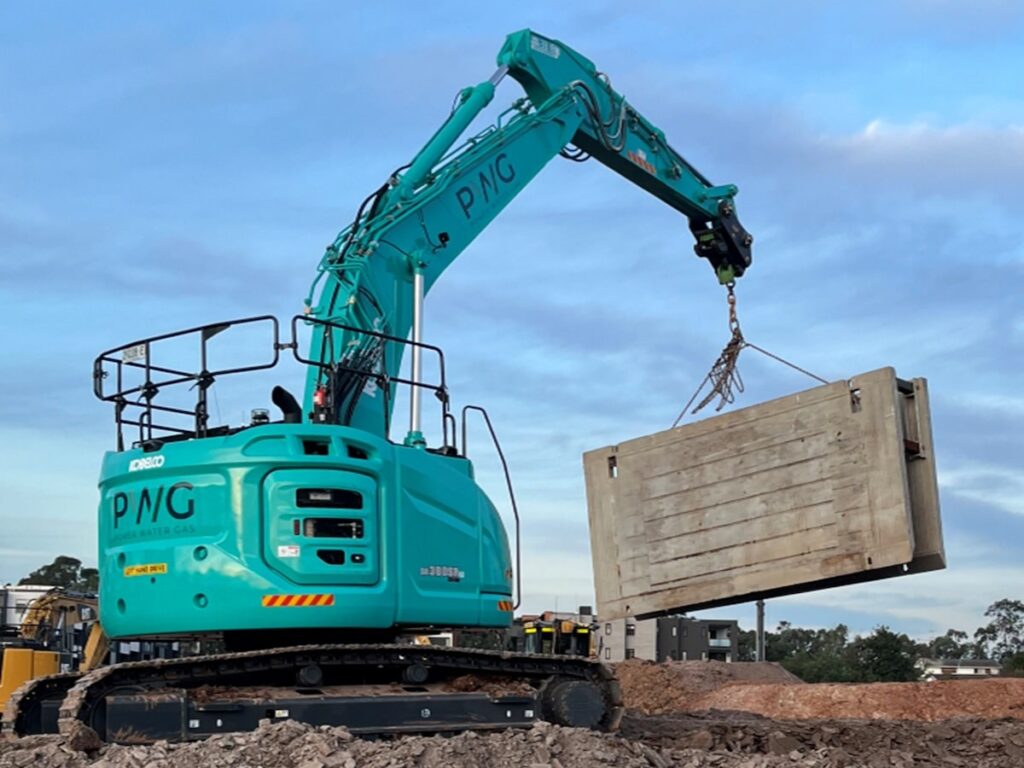 Compact power: the Kobelco SK380SRLC excavator