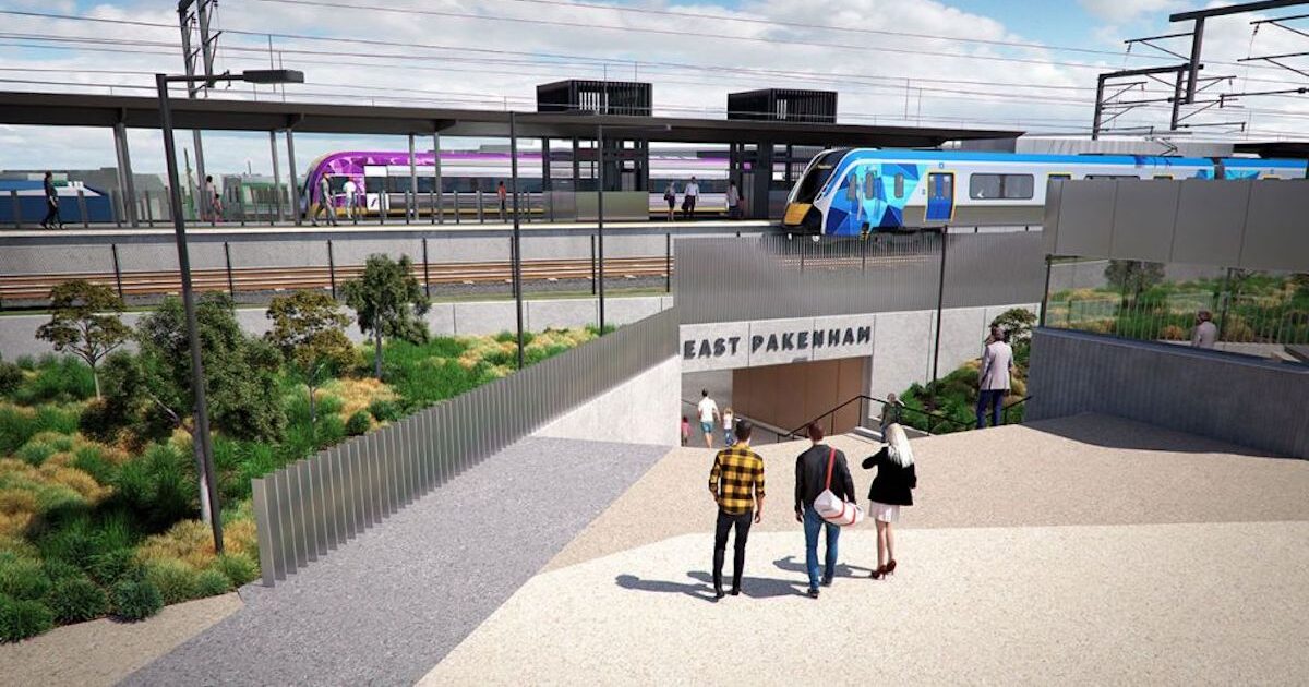 Progress continues on Pakenham level crossing removals